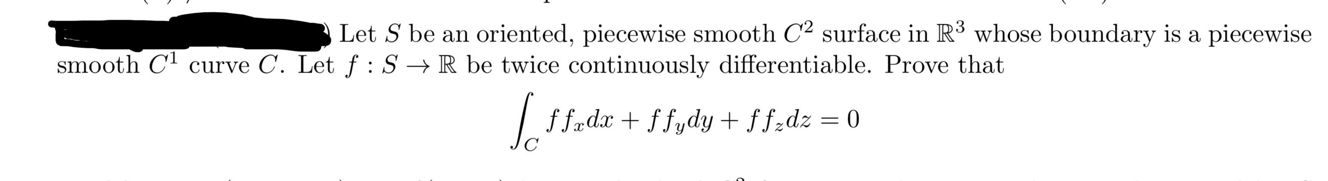 Solved Let S be an oriented, piecewise smooth C2 surface in | Chegg.com