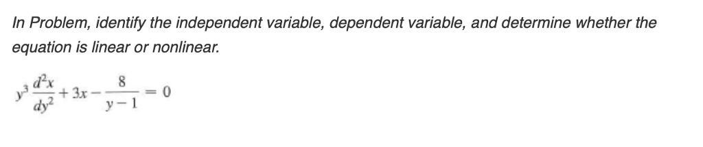 Solved In Problem, identify the independent variable, | Chegg.com