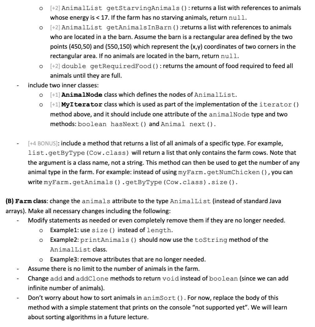 Solved In this part, you will create a custom linked list, | Chegg.com