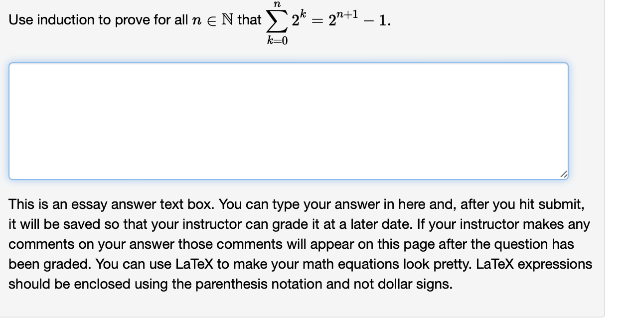 Solved Use induction to prove for all n∈N that | Chegg.com