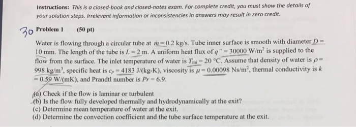 Solved Instructions: This is a closed-book and closed-notes | Chegg.com