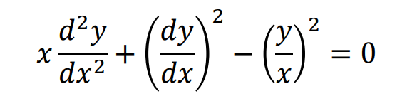 Solved Find The General Solution For This Second Order
