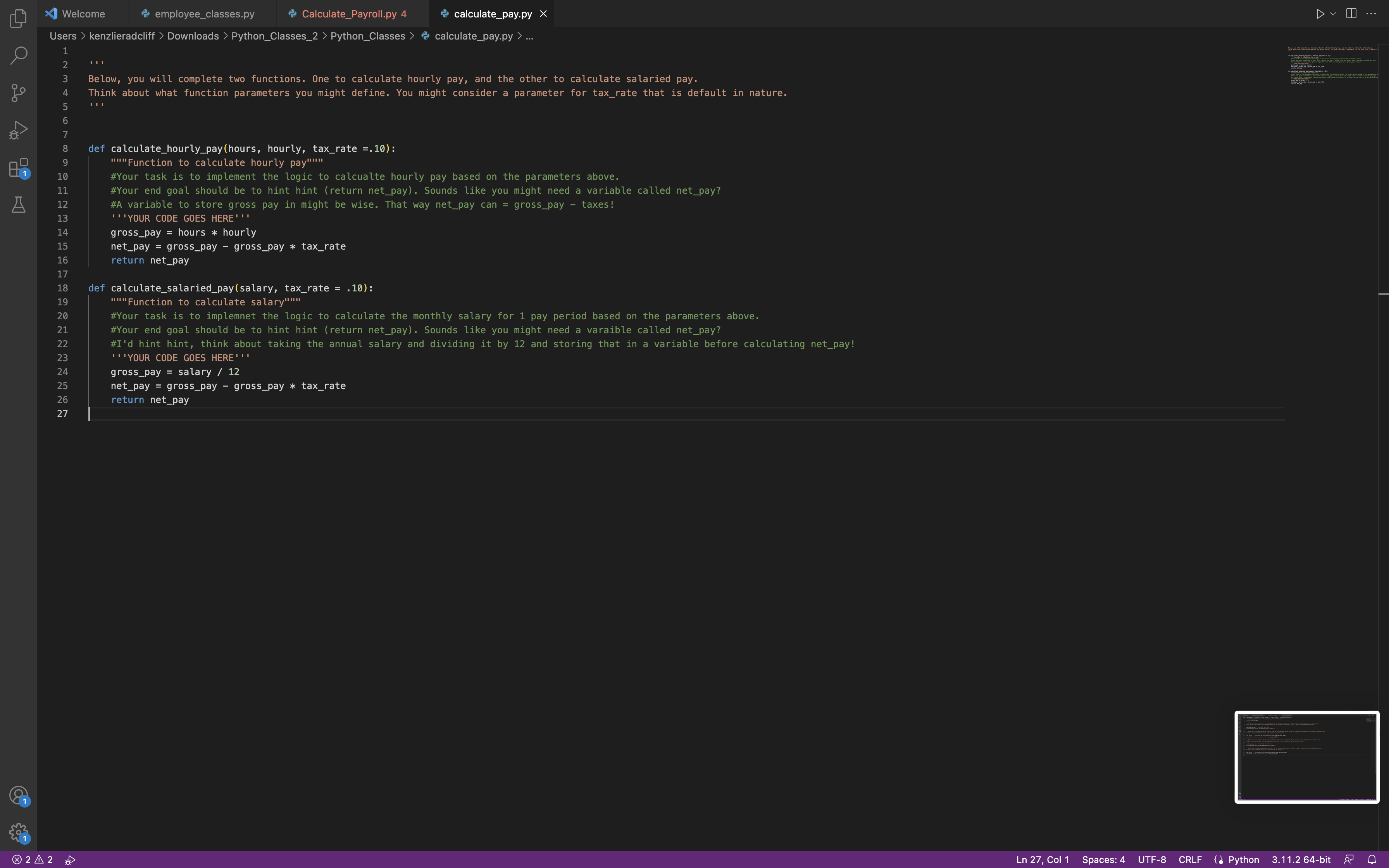 Solved The top picture is the code I need help with. The | Chegg.com