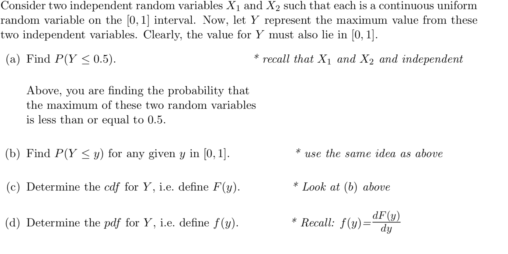Solved Consider two independent random variables X1 and X2 | Chegg.com