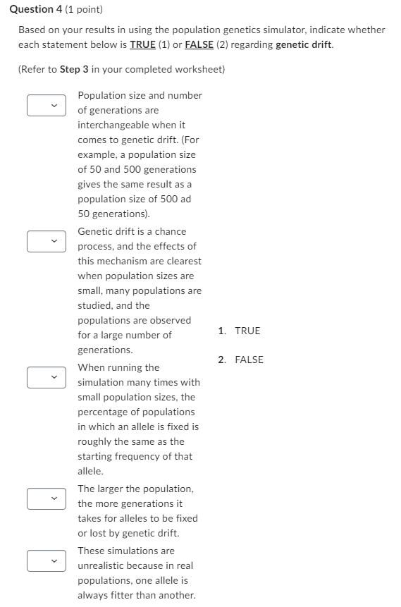 Solved Based on your results in using the population | Chegg.com