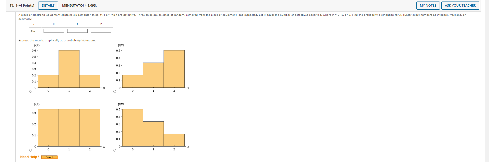 Solved 13 4 Points Details Mendstatc4 4e093 My Notes 8151