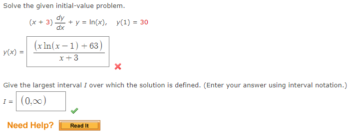 Solved Solve the given initial-value problem. (x + 3) dy + y | Chegg.com