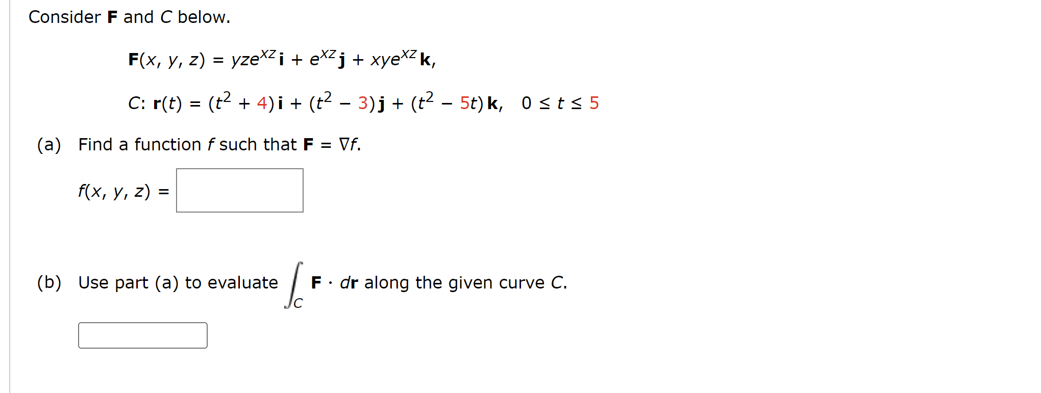 Solved Consider F and C below. | Chegg.com