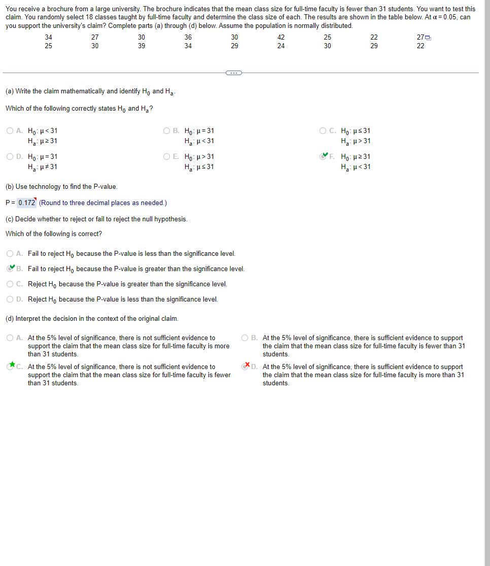 Solved \ Can someone show me how to find the P-value for | Chegg.com