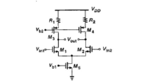 Solved For the circuit shown i)Rout using half circuit | Chegg.com