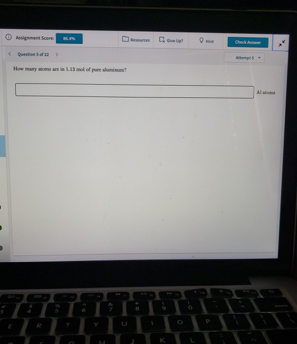 Solved Assignment Score: 86.4% Resources Give Up? Hint Check | Chegg.com
