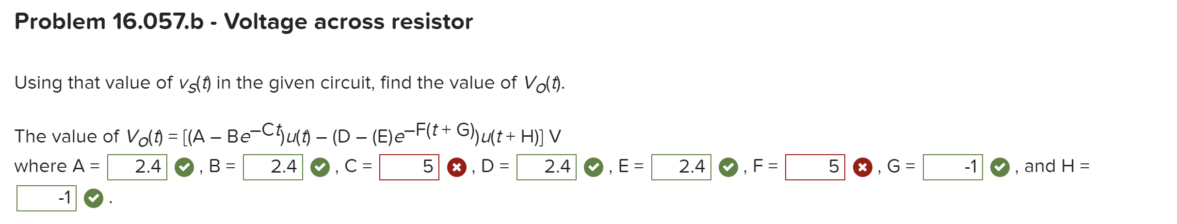 Solved Problem 16.057 - DEPENDENT MULTI-PART PROBLEM - | Chegg.com
