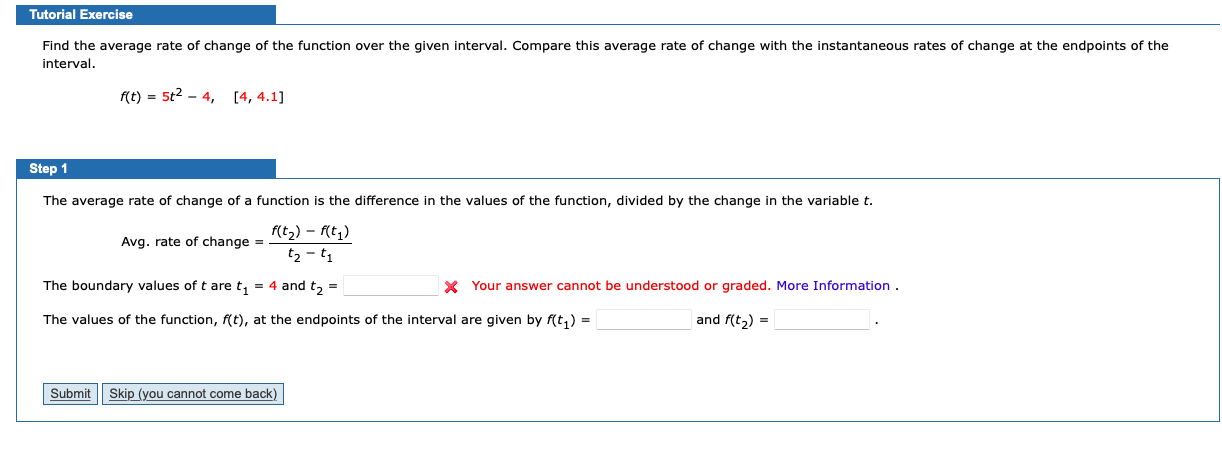 Solved Find the average rate of change of the function over | Chegg.com