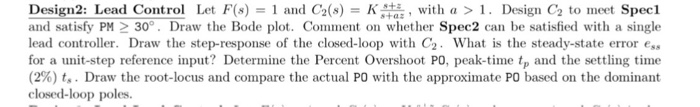 Solved Consider the standard unity-feedback system shown | Chegg.com