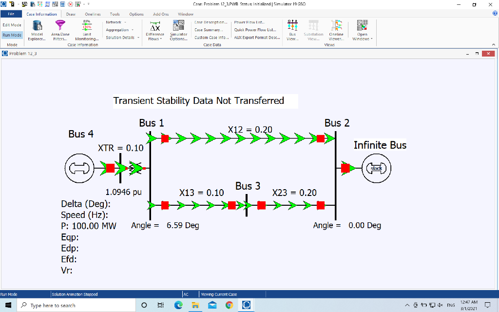 Power System stability and control course, Homework | Chegg.com