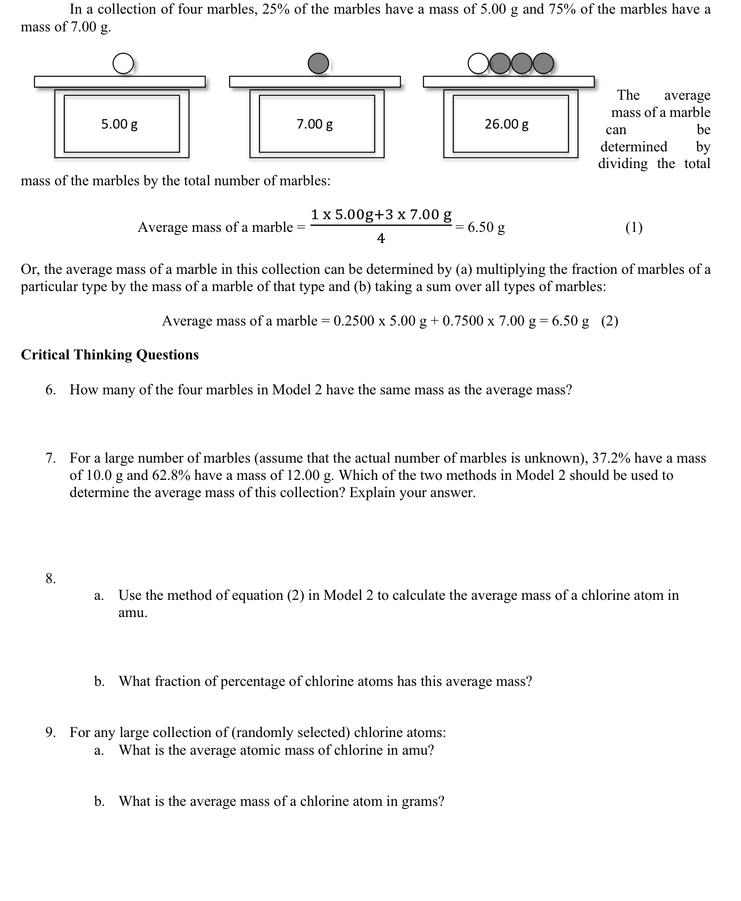 Solved In a collection of four marbles, \25 of the marbles | Chegg.com