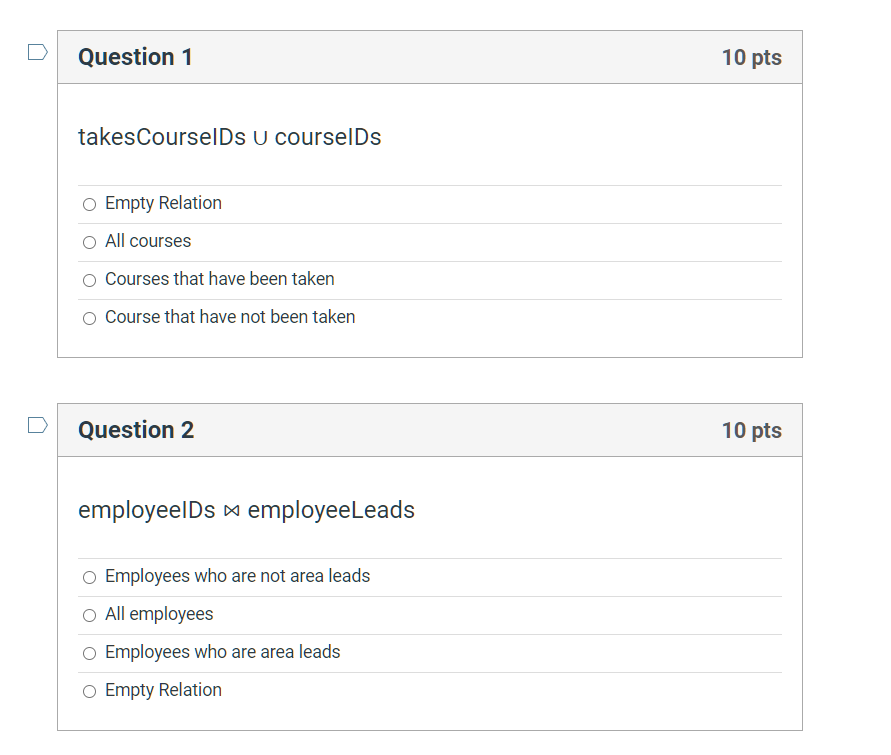 Solved Quiz Instructions \begin{tabular}{|c|c|c|} \hline | Chegg.com