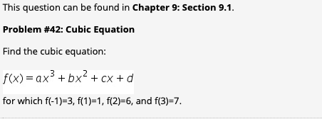 Solved This question can be found in Chapter 9: Section 9.1. | Chegg.com
