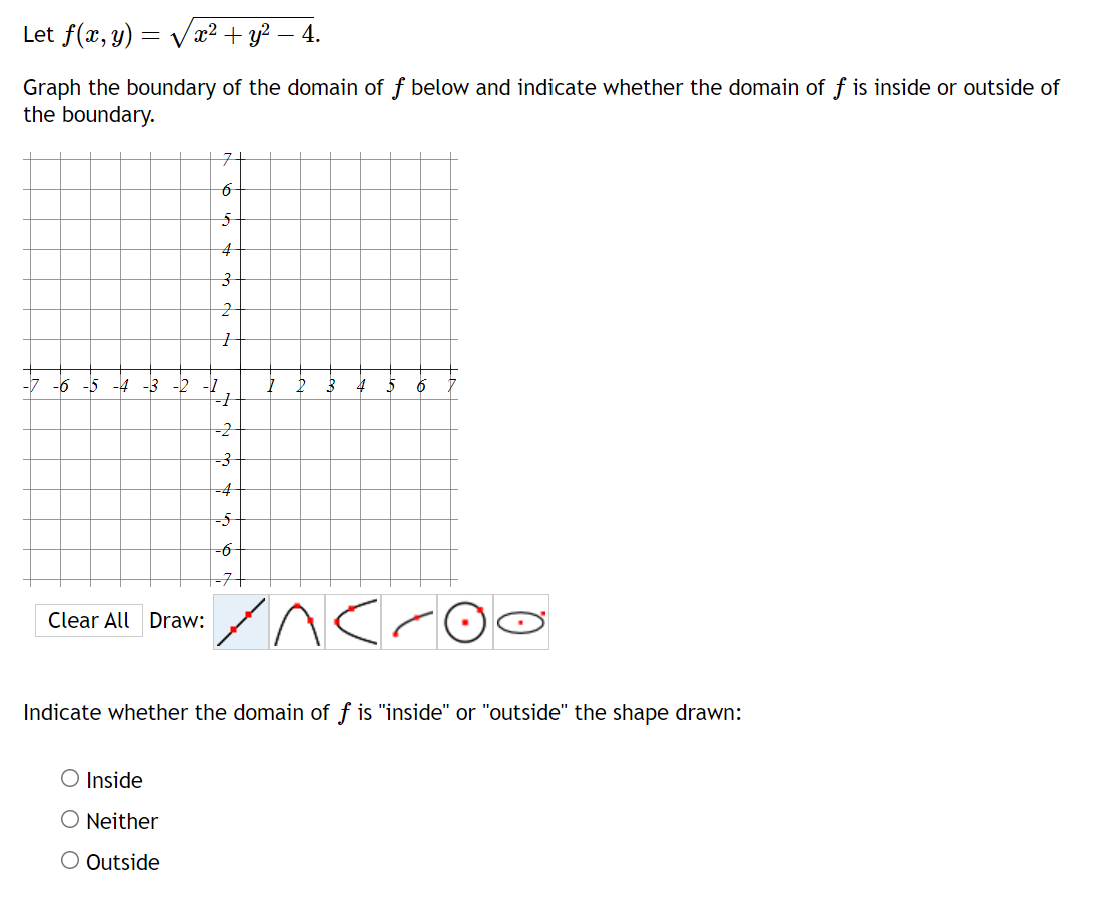 Solved Identify the domain \& range of a function Let | Chegg.com
