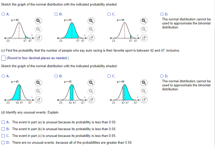 Solved Sketch the graph of the normal distribution with the | Chegg.com