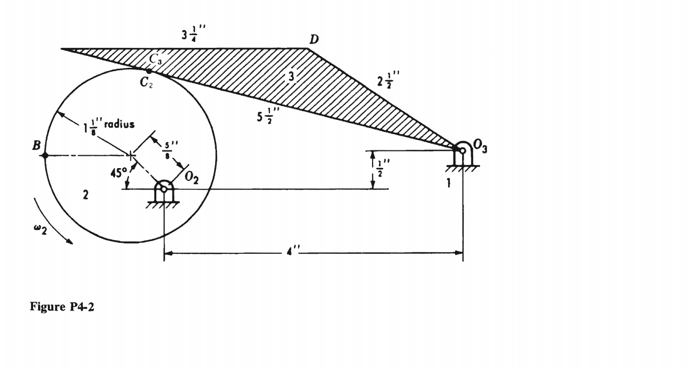 Solved 5-11. In Fig. P4-2, if w2 = 100 r/min, determine w3. | Chegg.com