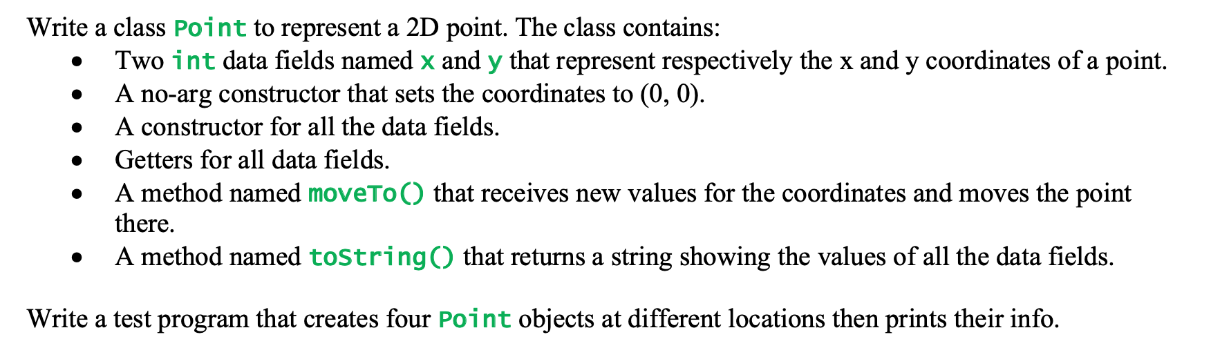 Solved It does not say to print the distance. Print the | Chegg.com
