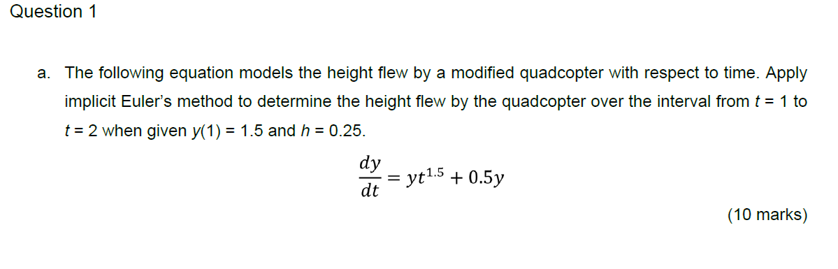Solved Please provide me the MATLAB code for the following | Chegg.com