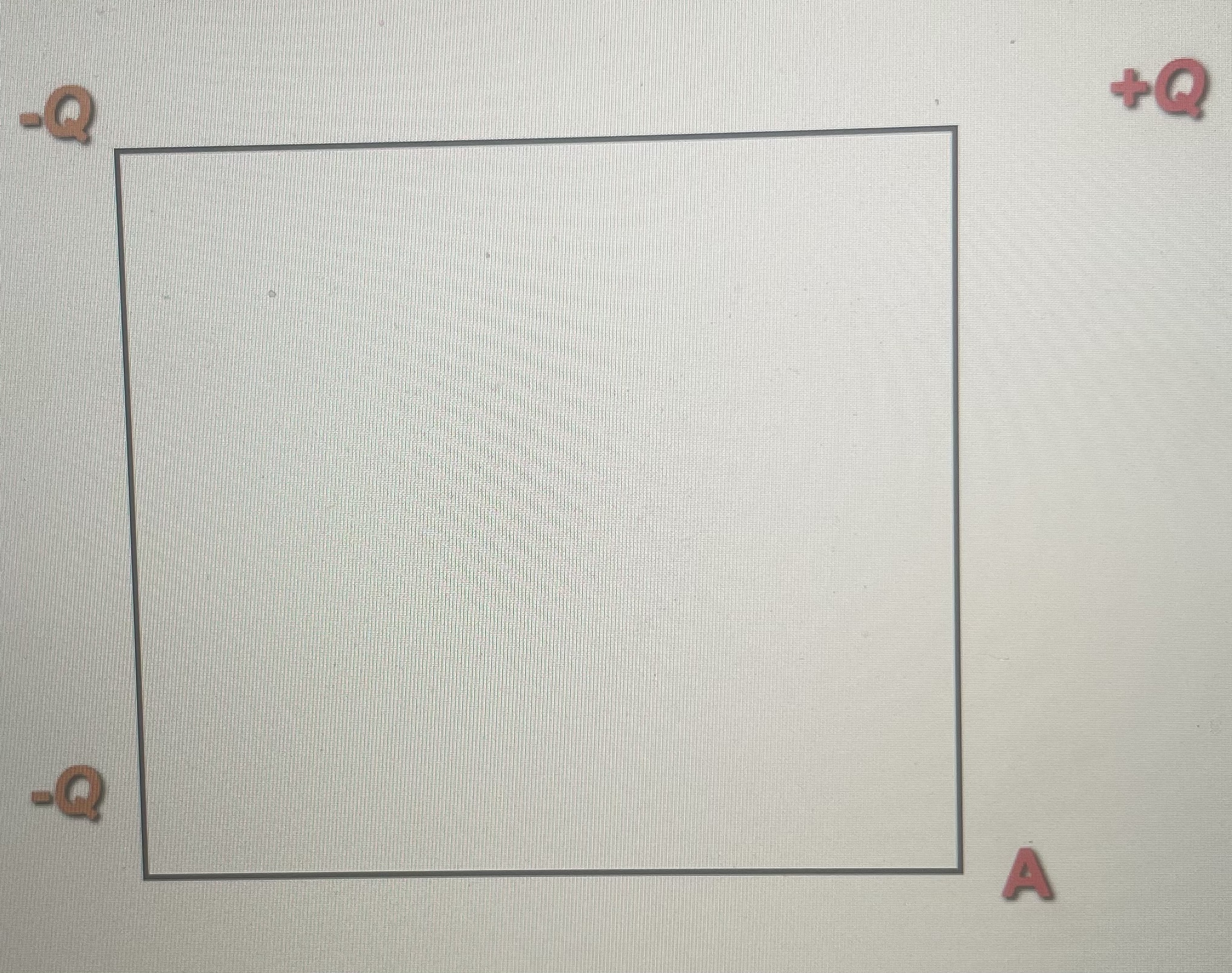 Solved At one corner, A, of the square below, Fig. 6, isa. | Chegg.com