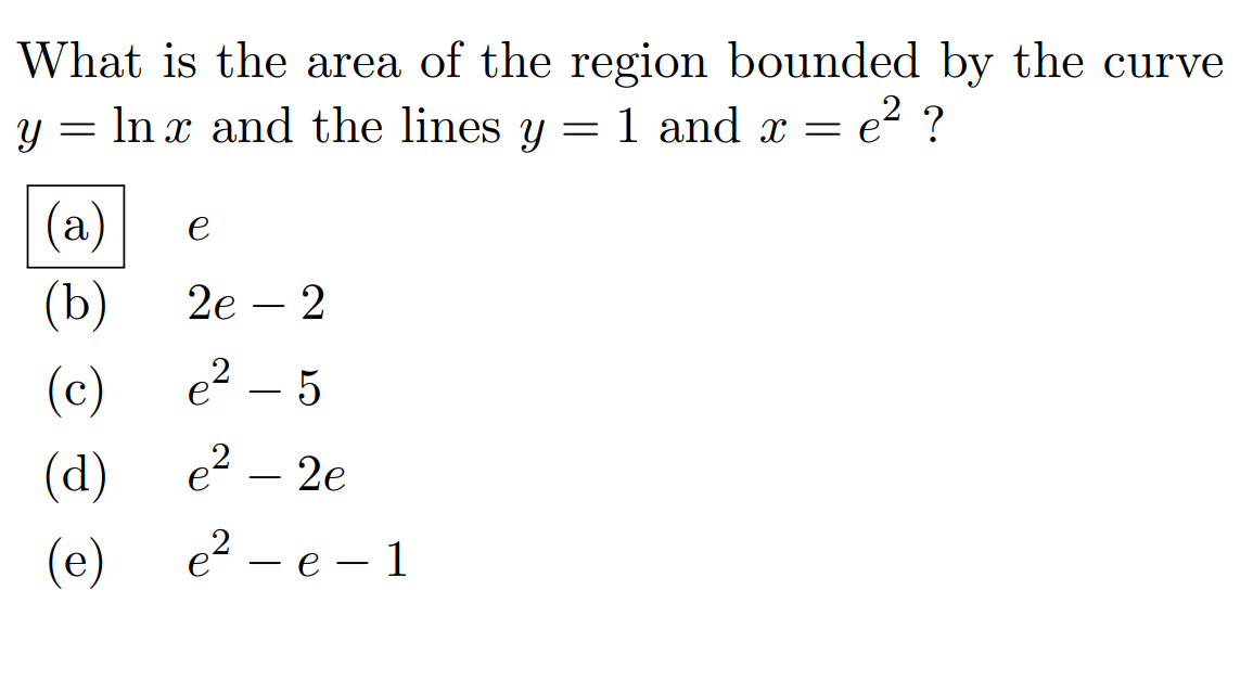 Solved What is the area of the region bounded by the | Chegg.com