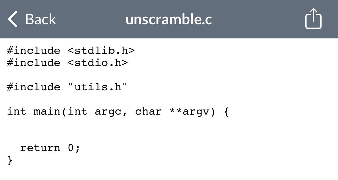 Solved - You are encouraged to write and use any utility or | Chegg.com