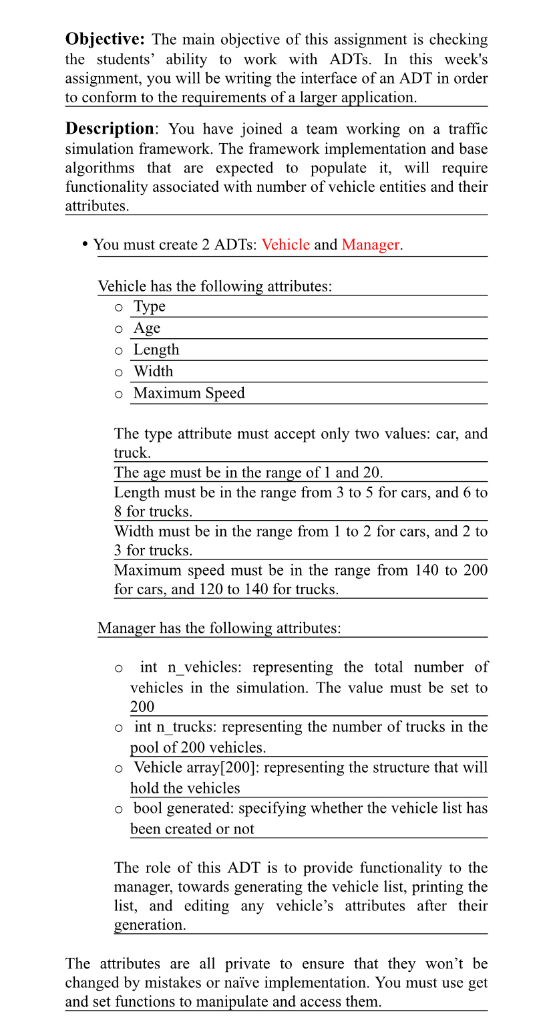 Solved Objective: The main objective of this assignment is | Chegg.com