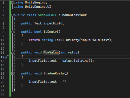 Solved Hello there! I would like some assistance on my Unity | Chegg.com