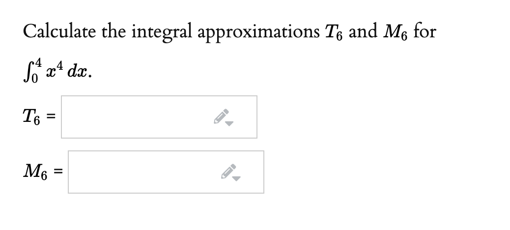 Solved Calculate the integral approximations To and M& for | Chegg.com