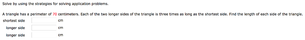 Solved Solve by using the strategies for solving application | Chegg.com
