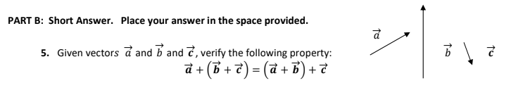 Solved PART B: Short Answer. Place your answer in the space | Chegg.com