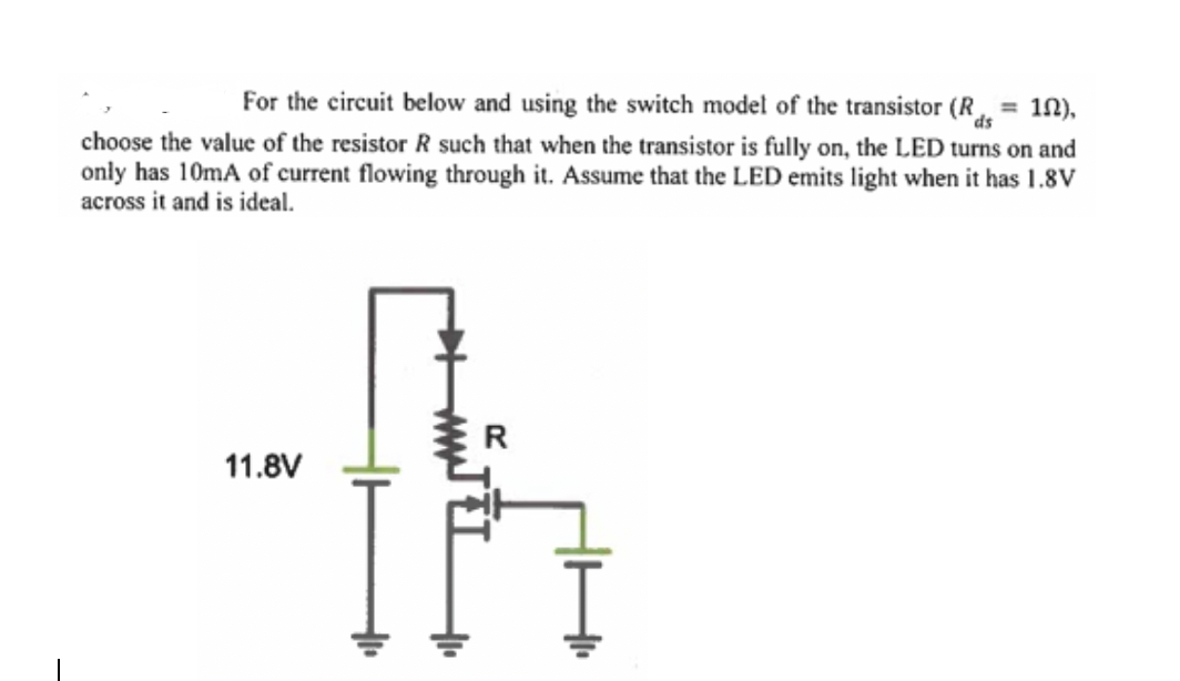 Solved For the circuit below and using the switch model of | Chegg.com