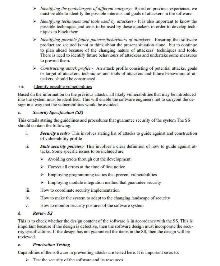 Solved Abstract Software security breaches are now very | Chegg.com