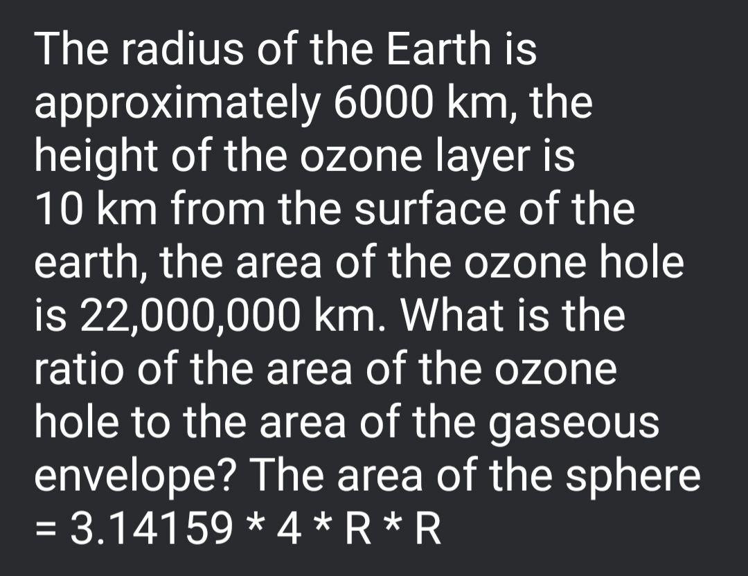 Solved The radius of the Earth is approximately 6000 km, the | Chegg.com
