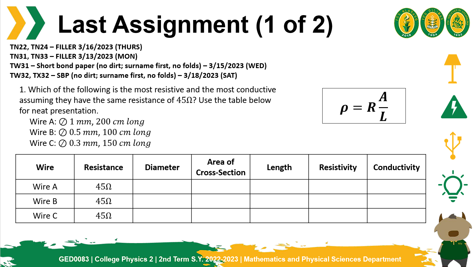 Solved Last Assignment (1 of 2) TN22, TN24 - FILLER | Chegg.com