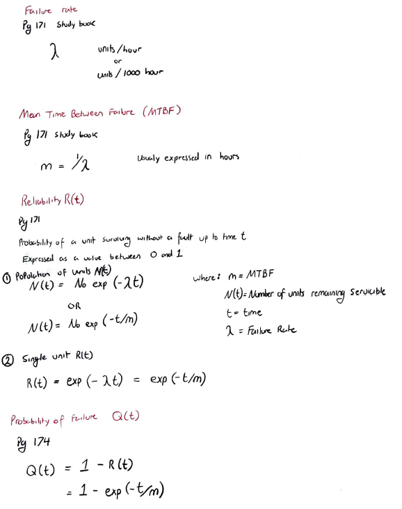 Solved Complete the yellow cells in the reliability table by | Chegg.com
