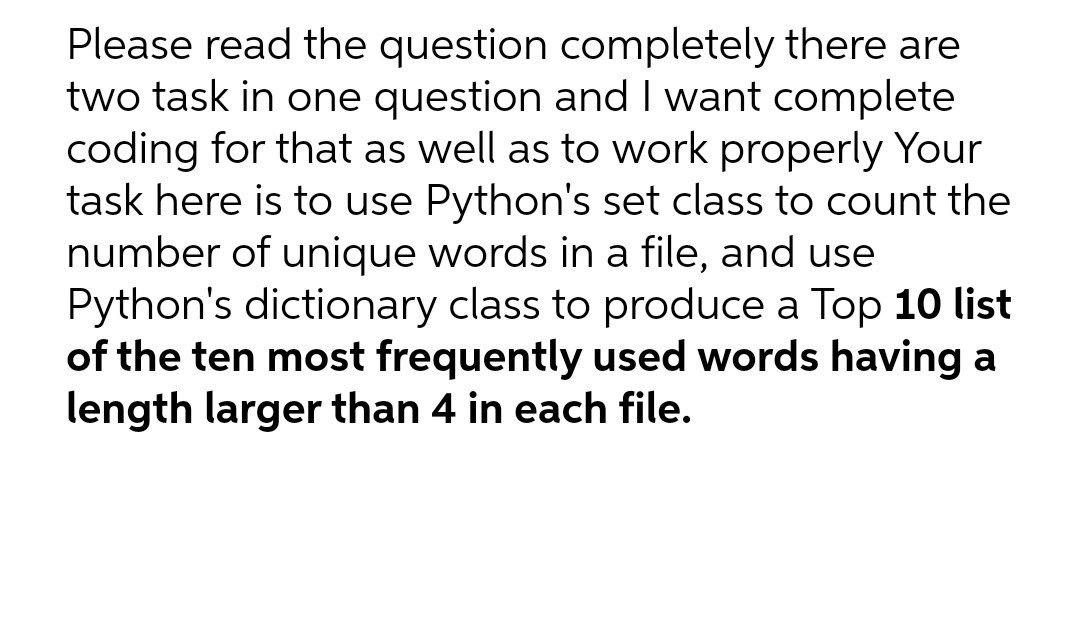 Solved Please read the question completely there are two | Chegg.com