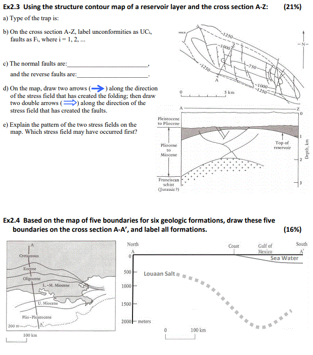 Solved (21%) Ex2.3 Using the structure contour map of a | Chegg.com