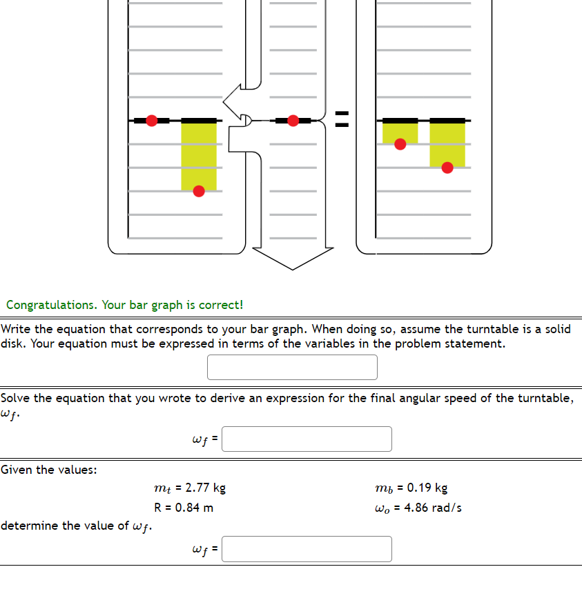 Solved The diagram shows a turntable of mass mt and radius | Chegg.com