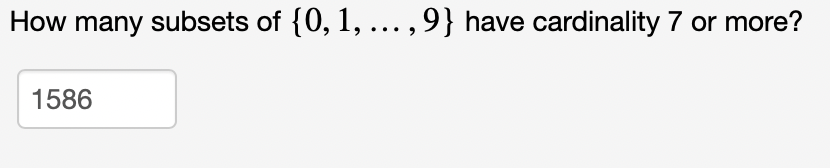 Solved How many 10-bit strings contain 4 or more 1's?How | Chegg.com