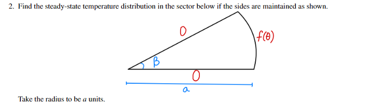 Solved 2 Find The Steady State Temperature Distribution In