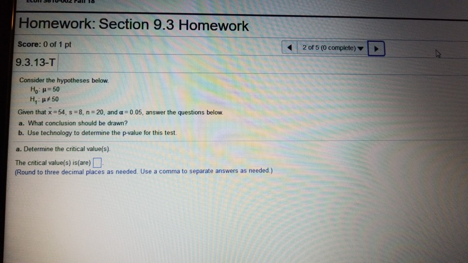 Solved Homework Section 9 3 Homework Score 0 Of 1 Pt