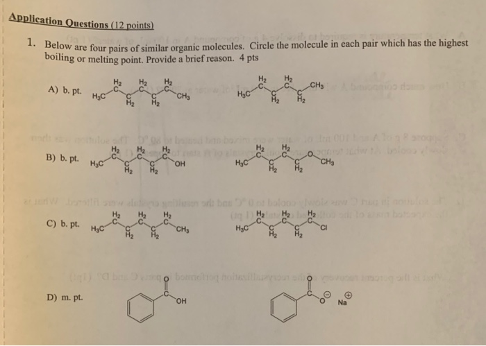 Solved Application Questions (12 points) Below are four | Chegg.com