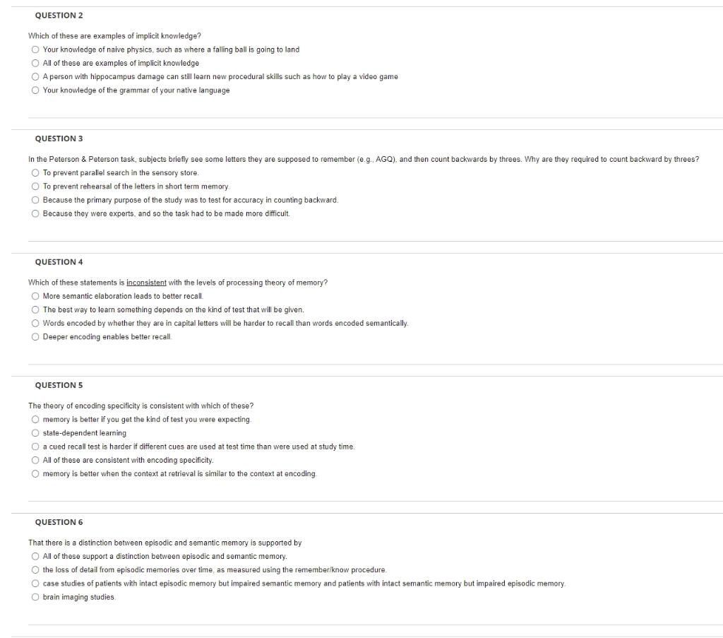 Solved QUESTION 2 Which of these are examples of implicit | Chegg.com