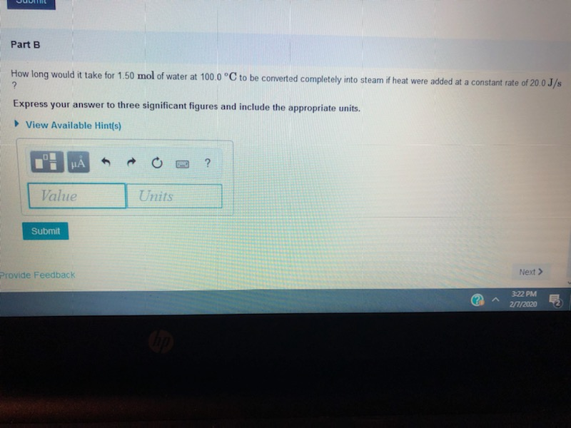 Solved How Much Heat Energy In Kilojoules Is Required To Chegg