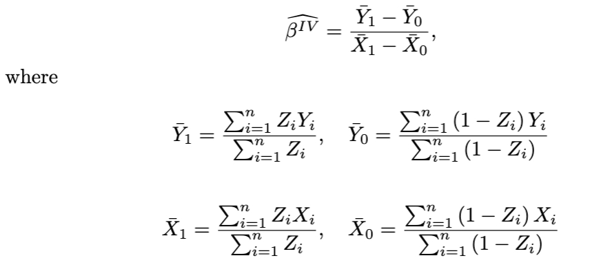 Solved Suppose we want to do the IV estimation of the | Chegg.com